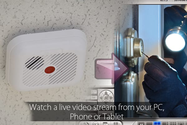 Smoke Alarm WiFi Spy Camera | Hidden Spy Cameras